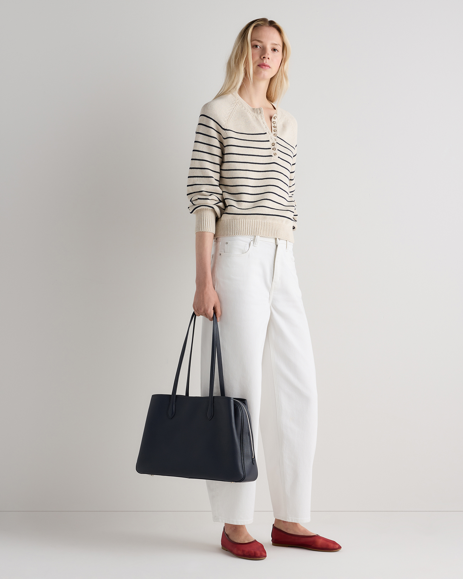 QUINCE QUINCE Vivienne Work Tote